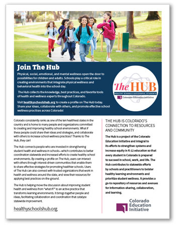 The Hub One-Pager - Colorado Hub
